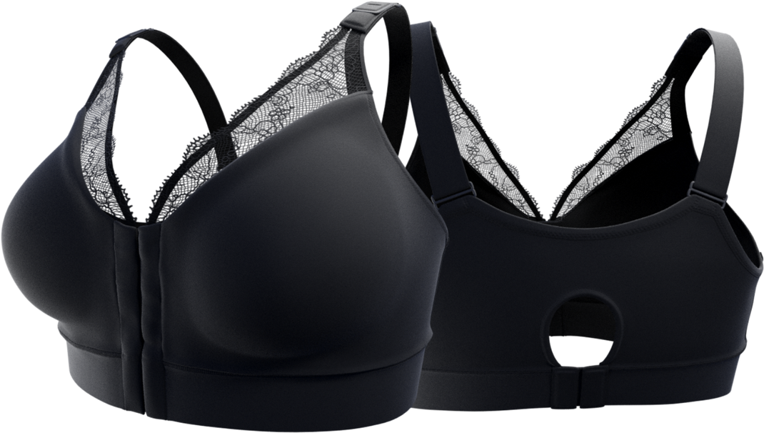 LaBratory Bras | Best Post-Surgical Compression Lace Bra for Breast ...